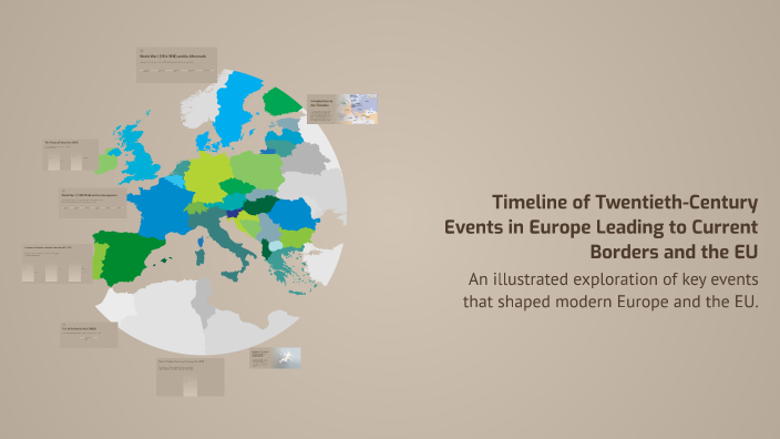 Timeline of Twentieth-Century Events in Europe Leading to Current ...