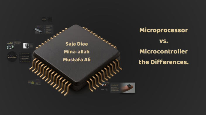 Microprocessor vs Microcontroller: Understanding the Differences by ...