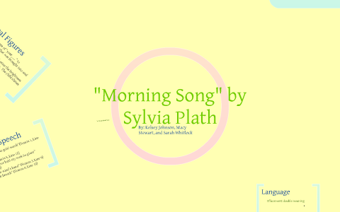 Analysis: "Morning Song," Sylvia Plath by Sarah Whitlock on Prezi