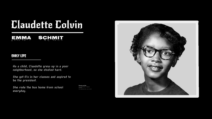 Claudette Colvin by Emma Schmit on Prezi