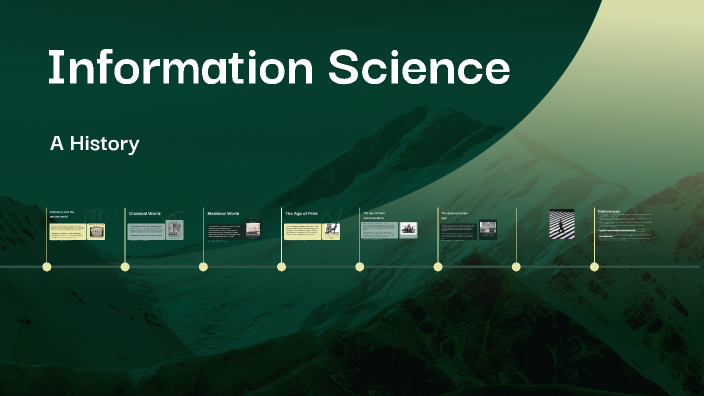 A Brief History of Information Science by Danielle Adams on Prezi
