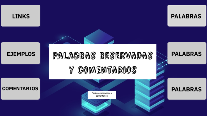 Palabras reservadas y comentarios by Alejandro Borjas on Prezi