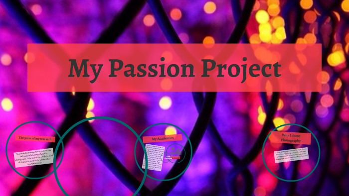 My Passion Project by Merritt Olson