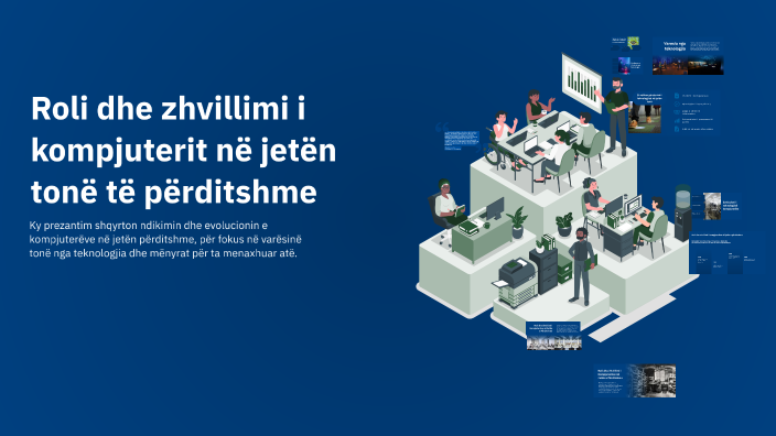 Roli dhe zhvillimi i kompjuterit në jetën e përditshme by estel stathem ...