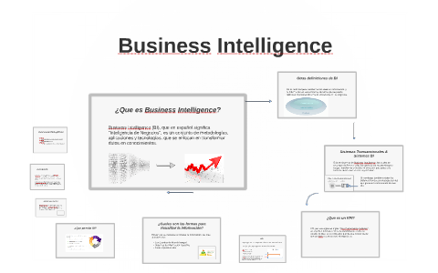 Business INtelligence by Roberto Mancha