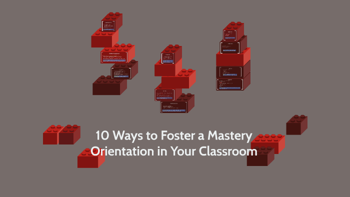 10 Ways to Foster a Mastery Orientation in Your Classroom by Shelby ...