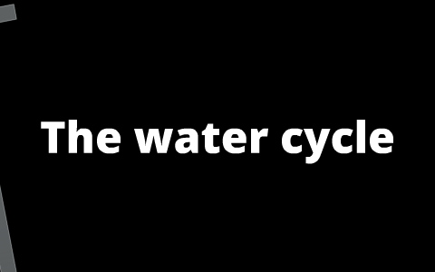 water cycle by michael dishon