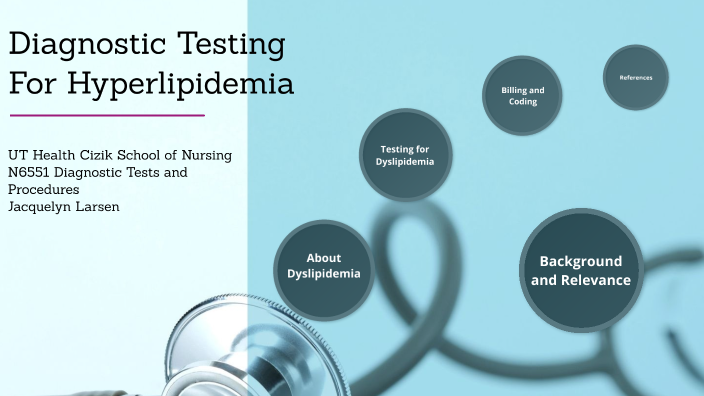 Diagnostic Testing for Hyperlipidemia by Jacquelyn Larsen on Prezi