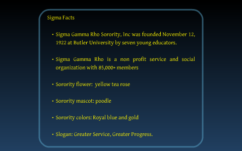 Sigma Gamma Rho Sorority, INC: Zeta Pi Sigma Alumnae Chapter by Denair ...