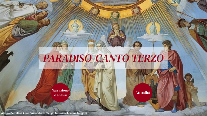 CANTO TERZO PARADISO by Arianna Fengoni on Prezi