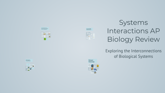 Systems Interactions AP Biology Review by Thomas Li on Prezi