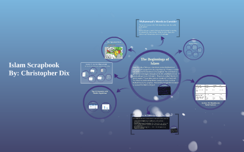 Islam Scrapbook - By Christopher Dix by Brian Wade on Prezi