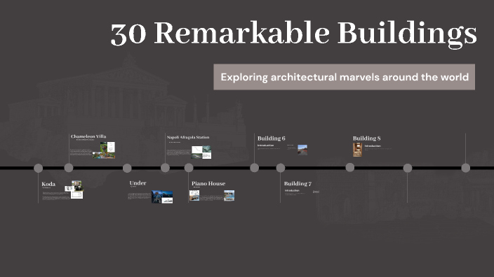 30 Remarkable Buildings by Christopher Bent on Prezi