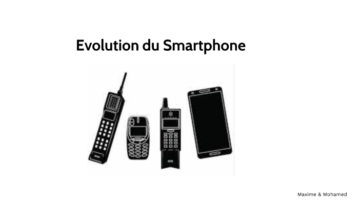 Evolution du smartphone by max gui on Prezi