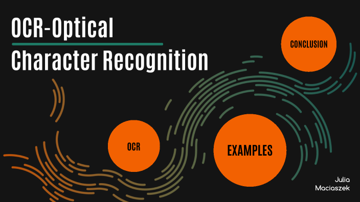 OCR - Optical Character Recognition by Julka Mac on Prezi