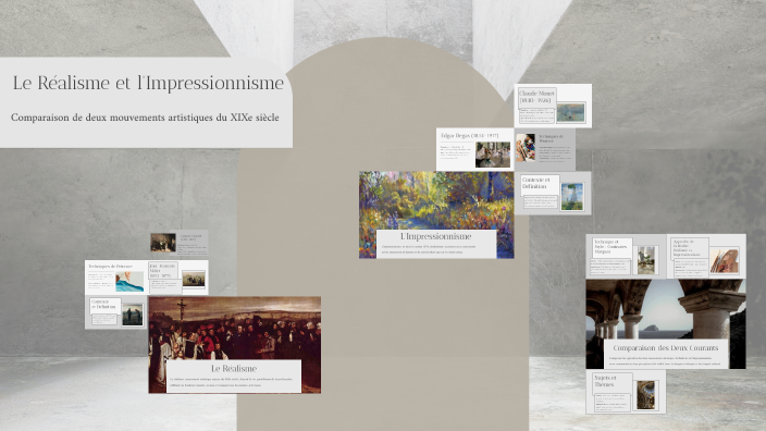 Le Réalisme et l'Impressionnisme by sarah boyer on Prezi