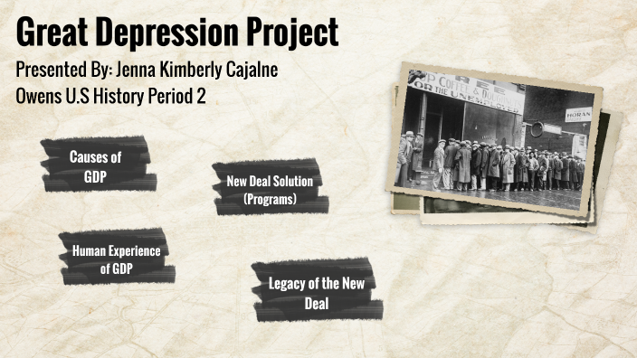 Great Depression Project by on Prezi