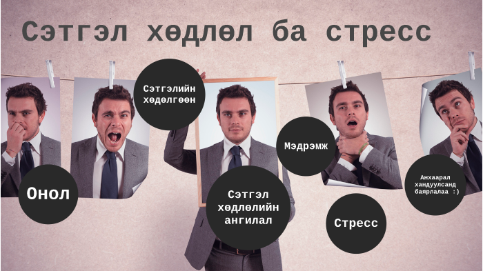 Сэтгэл хөдлөл ба стресс by Esther Banks on Prezi