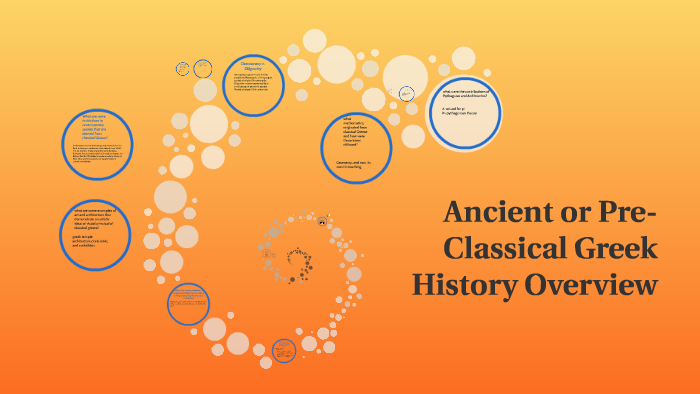 Ancient or Pre-Classical Greek History Overview by Anna Ellis on Prezi