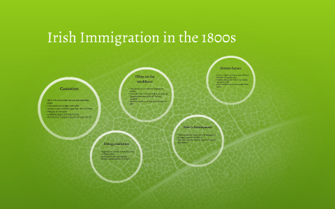 Irish Immigration in the 1800s by Eoghan Sloan on Prezi