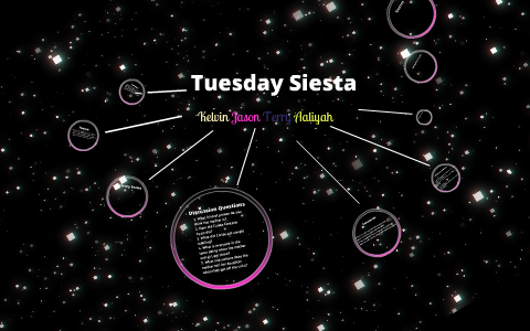 "Tuesday Siesta" by Kelvin Hardy on Prezi