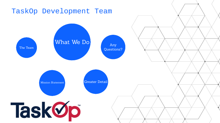 TaskOp Development Team by Blake Taylor on Prezi