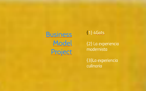 Business Model Project by Sergio Sánchez on Prezi