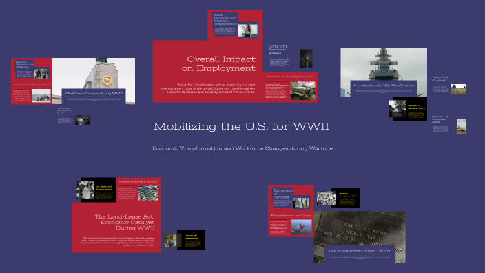 Mobilizing the U.S. for WWII by Christina Oswald on Prezi
