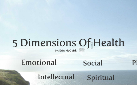 5 Dimensions Of Health by Erin McGuirk on Prezi