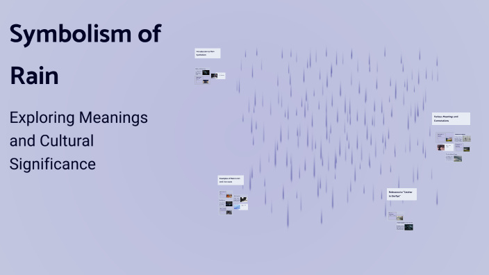 Symbolism of Rain by Eli Devon on Prezi