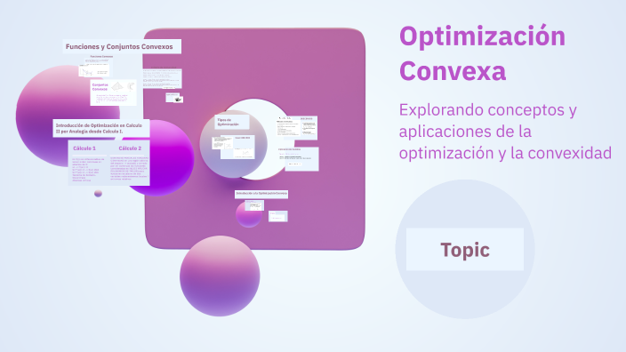 Optimización Convexa by Maite Ricardi on Prezi