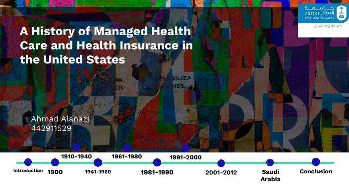 A History of Managed Health Care and Health Insurance in the United ...