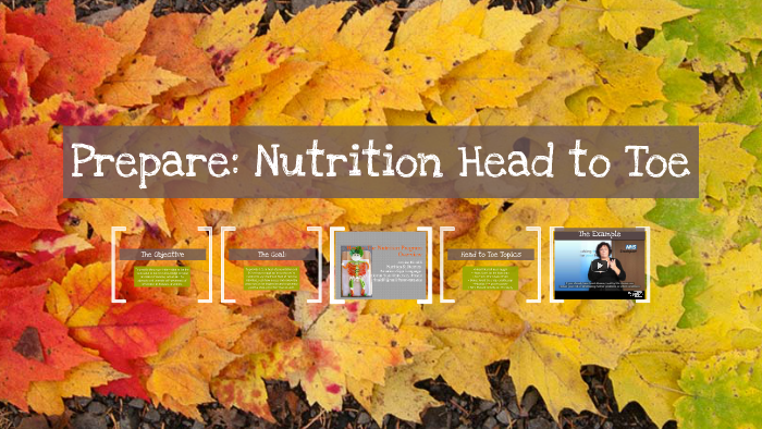 Prepare: Nutrition Head to Toe by Jessica Rinaldi on Prezi