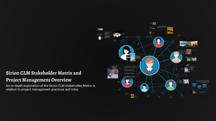 Sirion CLM Stakeholder Matrix and Project Management Overview by ...