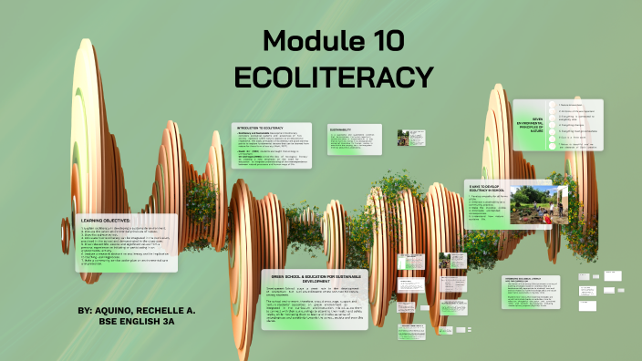 MODULE 10- ECOLITERACY- AQUINO, RECHELLE by Rechelle Aquino on Prezi