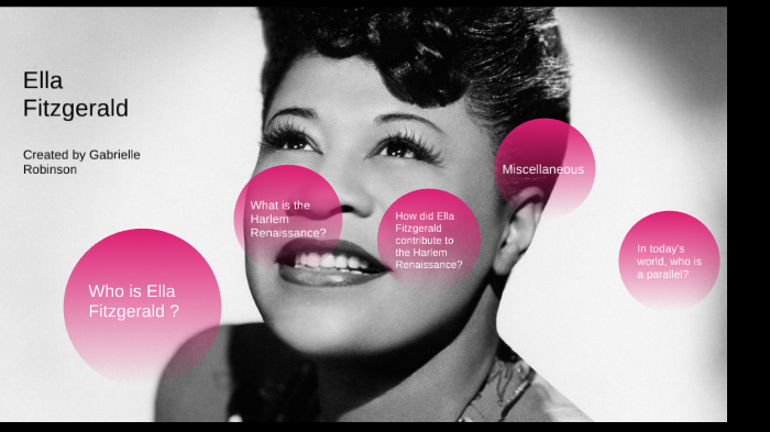 Ella Fitzgerald by Gabrielle Robinson on Prezi