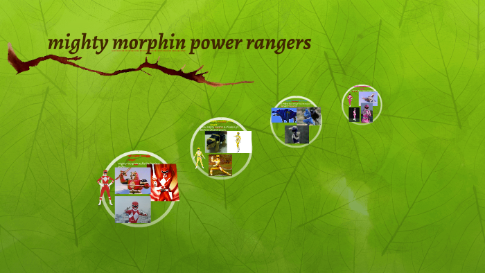 mighty morphin power rangers by Zion Hanna on Prezi