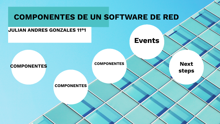 COMPONENTES DE UN SOFTWARE DE RED by julian Gonzales on Prezi