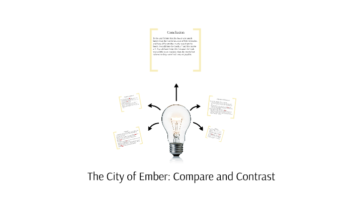 The City of Ember compare and contrast by Mya DuBois on Prezi