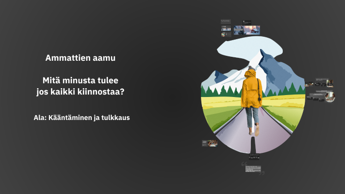 Ammattien aamu: Mitä minusta tulee jos kaikki kiinnostaa? by Evelien ...