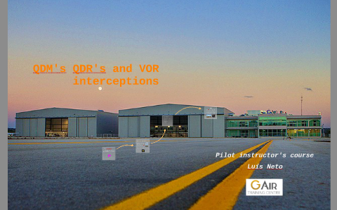 QDM's QDR's and VOR interceptions by luis neto on Prezi