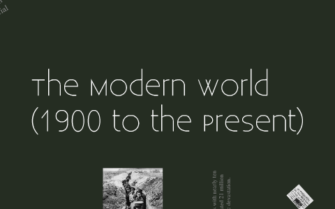 Introduction to The Modern World (1900 to the Present) by Nicole Seiler ...