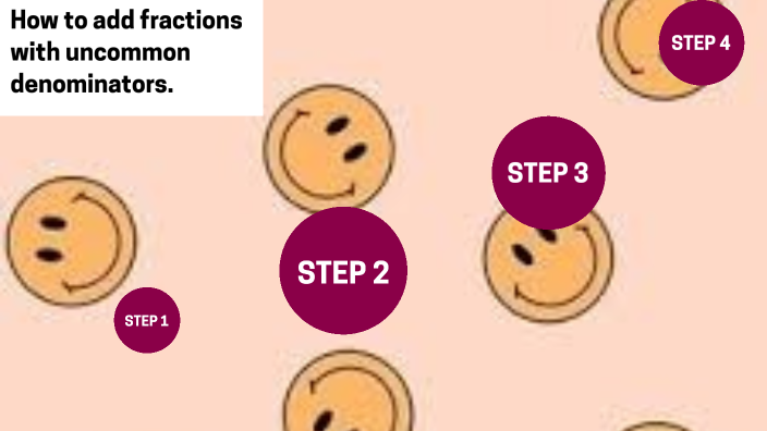 How to add fractions with uncommon denominators by Sarah Quintanilla on ...
