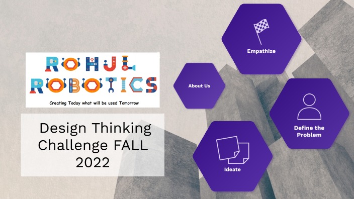 ROHJL Robotics Design Thinking Challenge FALL 2022 by Meya Johnson on Prezi
