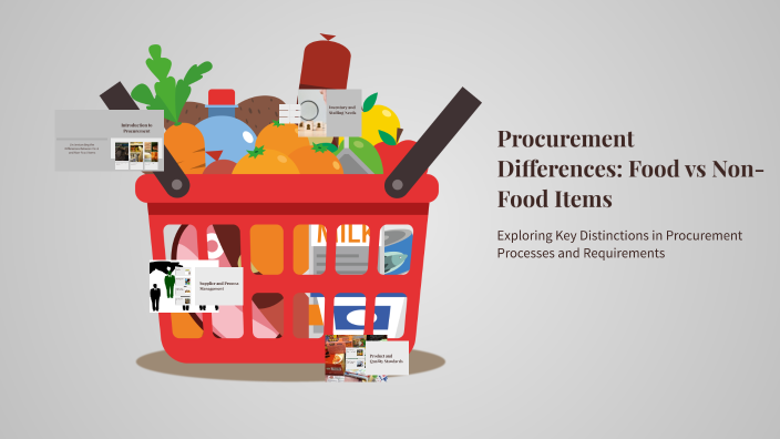 Procurement Differences: Food vs Non-Food Items by Asbah Hussain on Prezi