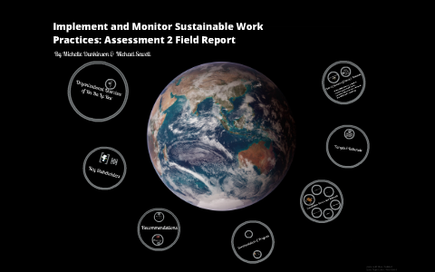 Implement and Monitor Environmentally Sustainable Work Practices ...