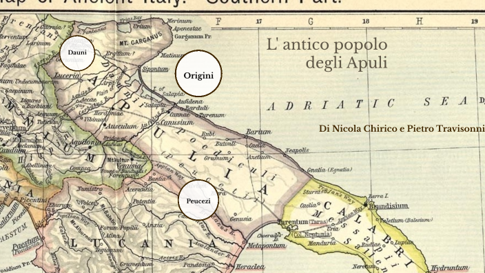 Gli Apuli by Nicola Chirico on Prezi