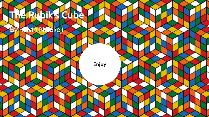 The Rubik's Cube by Alvin Nwokeji on Prezi