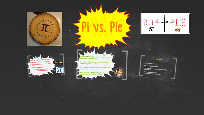 Pi vs. Pie by Victoria Brown on Prezi