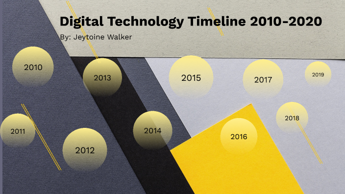 Digital Technology Timeline by Jeytoine Walker on Prezi